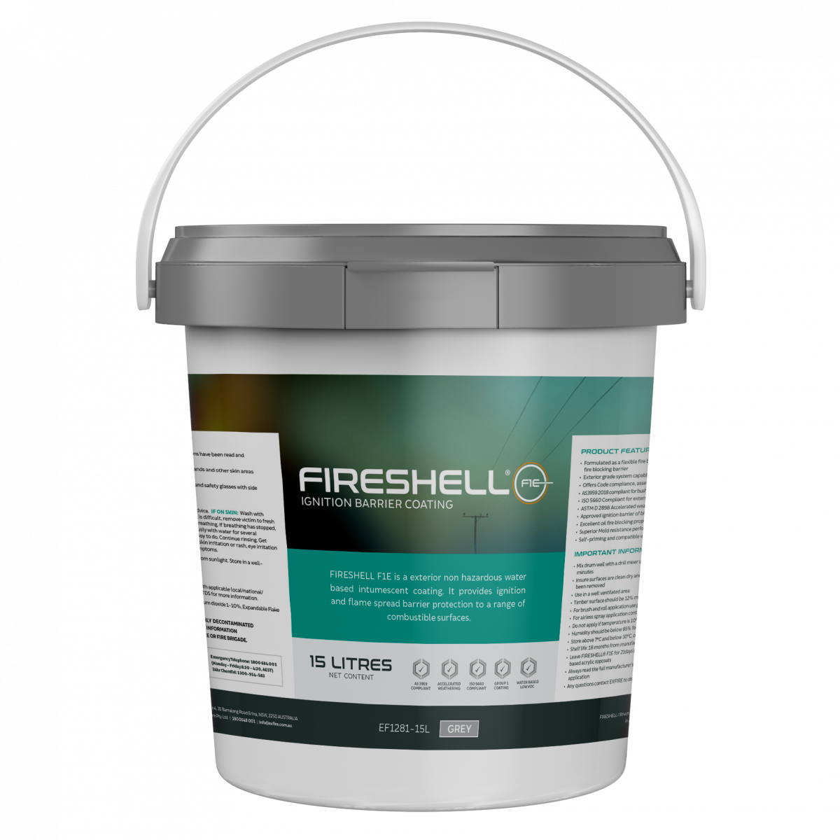 Fireshell® F1E - EXFIRE Fire Resistant Paint