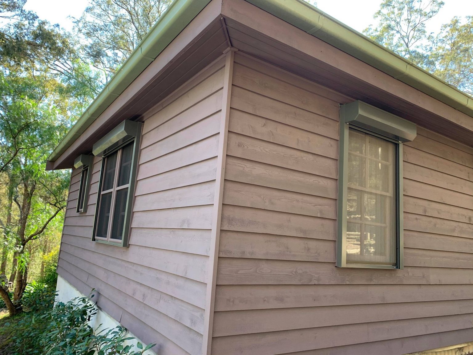 WR Cedar Weatherboards BAL29 Lower Hunter NSW - EXFIRE Fire Resistant Paint